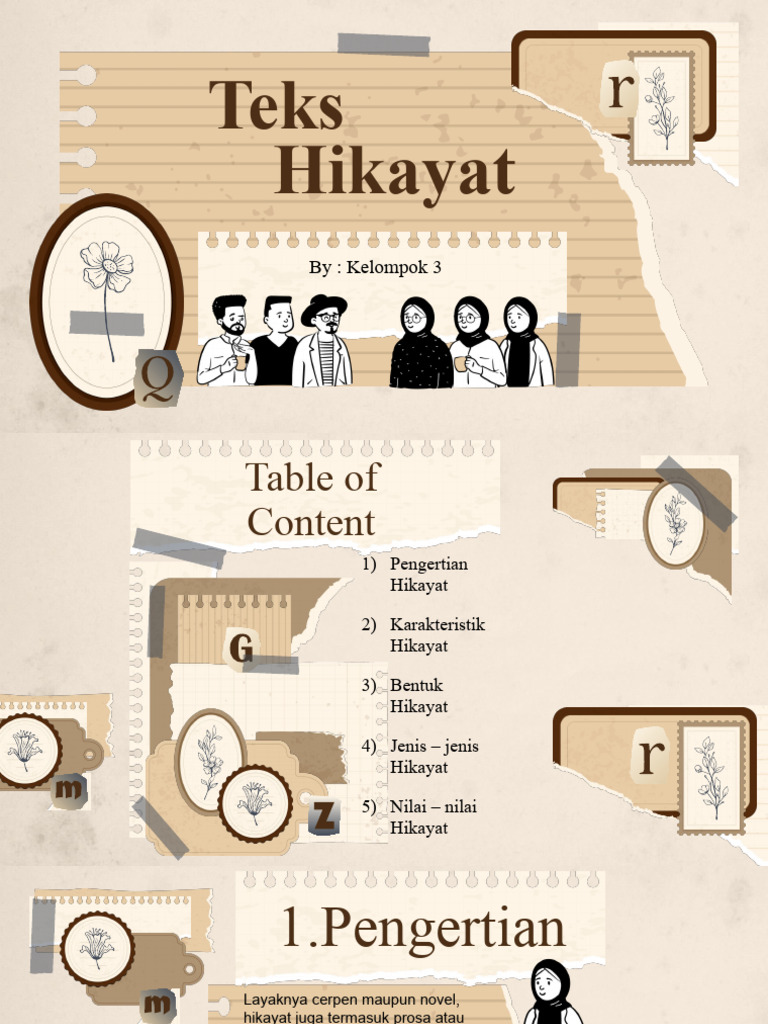 Materi Lengkap Teks Hikayat Kelas 10 | PDF