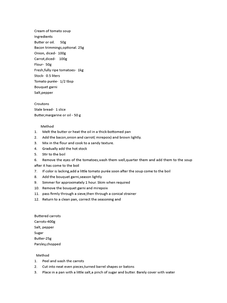 Recipe | PDF | Cakes | Pancake