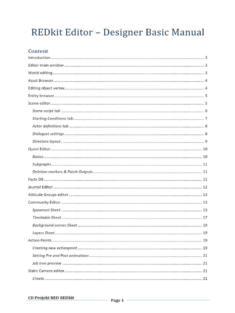 REDkit Designer Manual | PDF