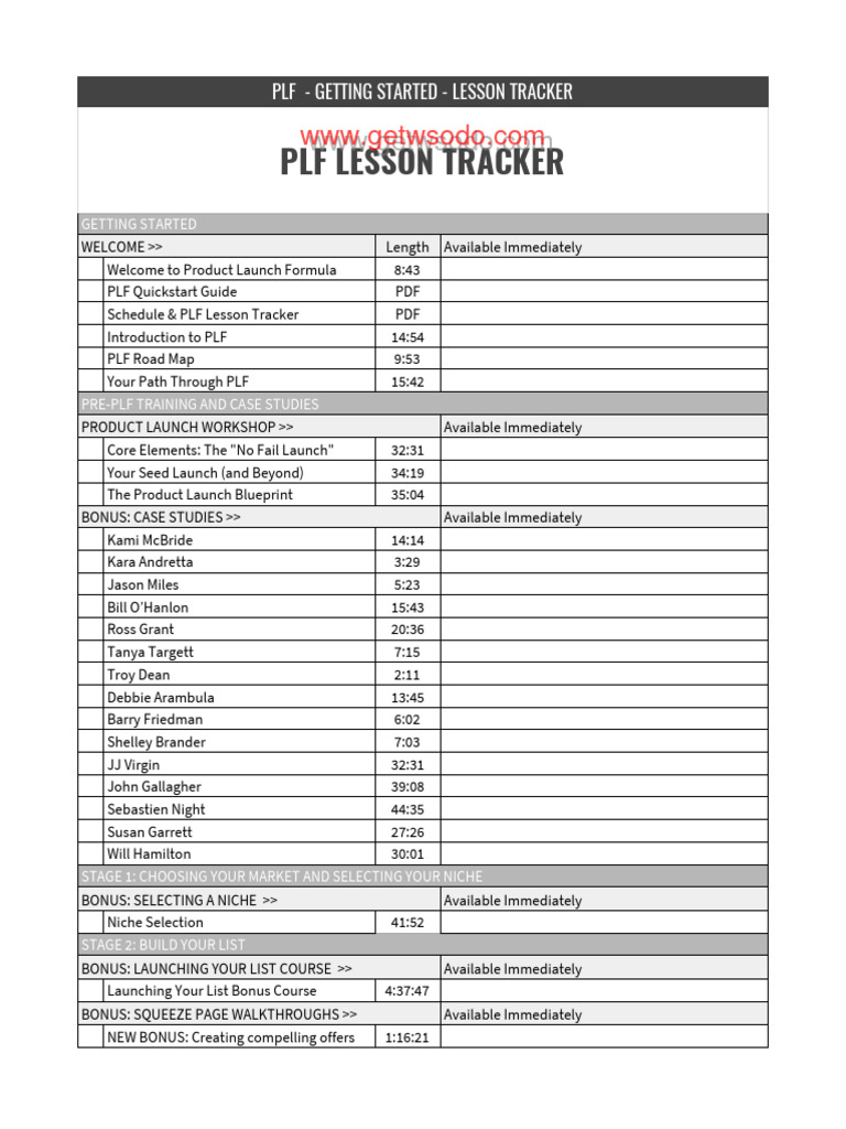 03-PLF_Getting_Started_3_Lesson_Tracker_V4 | PDF 03-PLF_Getting_Started_3_Lesson_Tracker_V4 | PDF