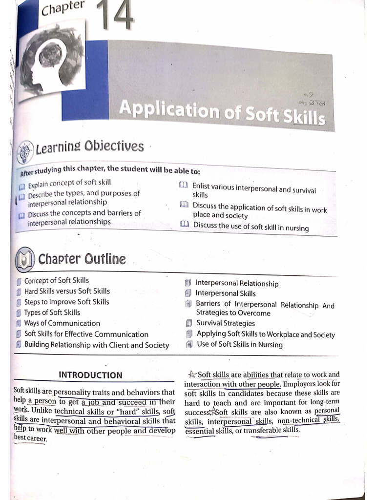intro of soft skill and concept of soft skill | PDF