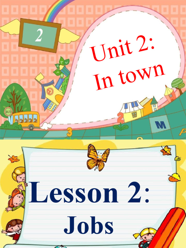 Unit 2 - Lesson 2 - Jobs | PDF