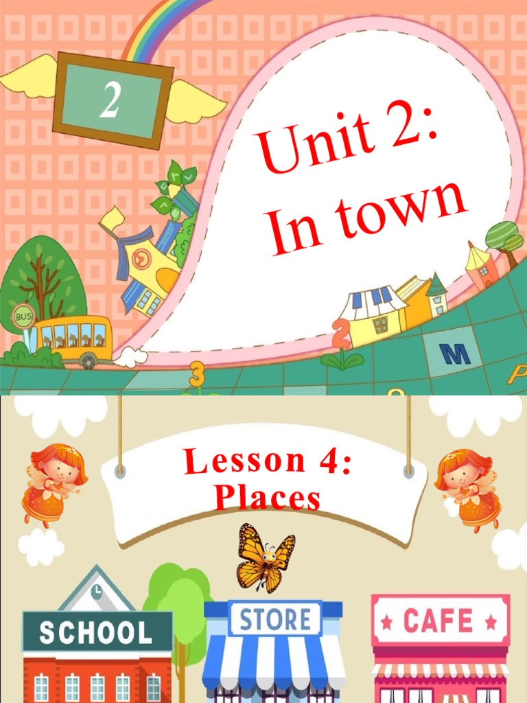Unit 2 - Lesson 4 - Places | PDF