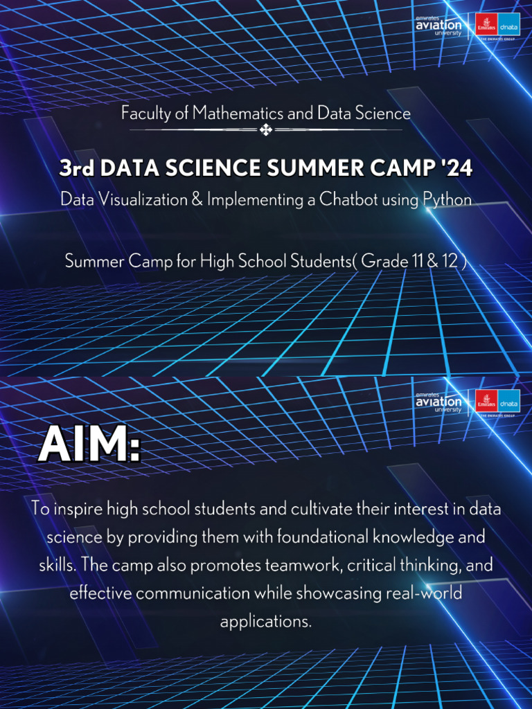 3rd_Data_Science_Summer_Camp | PDF