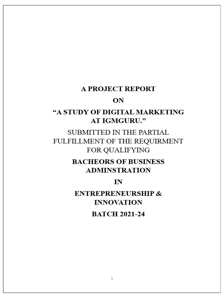 Digital marketing | PDF | Digital Marketing | Analytics