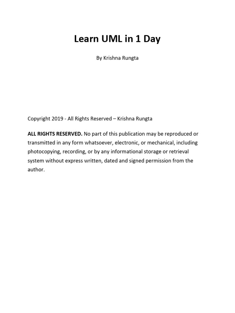 Uml Preview1 Pdf Unified Modeling Language Class Computer Programming