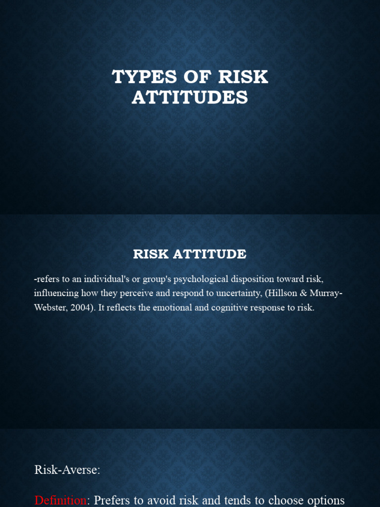 Types-of-risk-attitudes | PDF