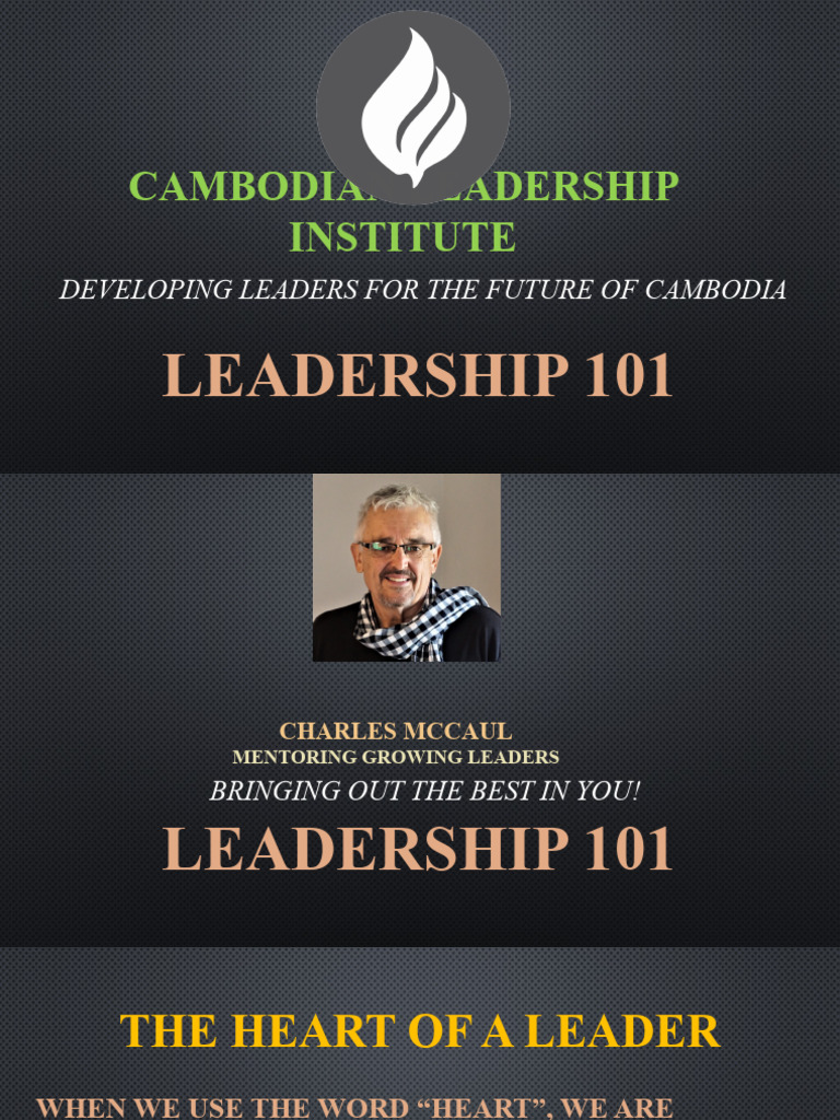 101 Lesson 4 The Heart of A Leader | Download Free PDF | Leadership