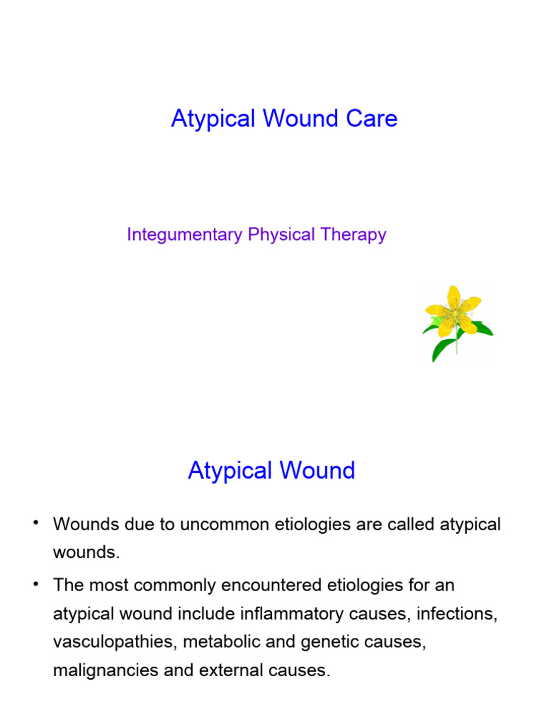 Atypical Wounds (1) | PDF | Wound | Causes Of Death