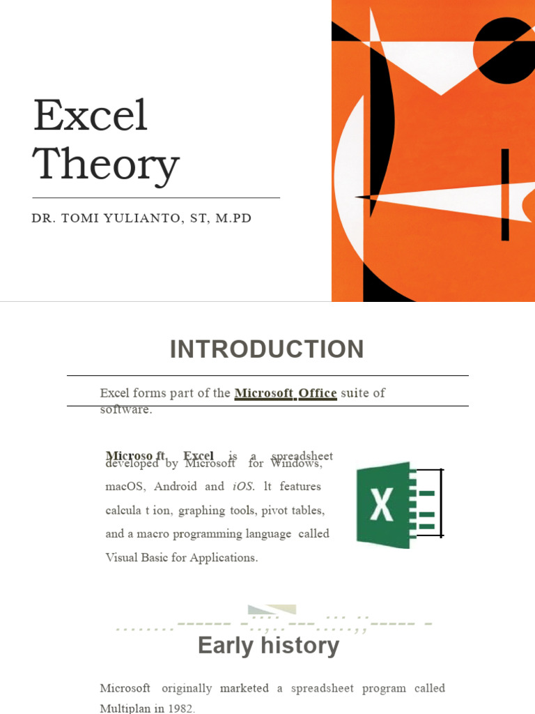 Excel Theory Download Free Pdf Microsoft Excel Spreadsheet