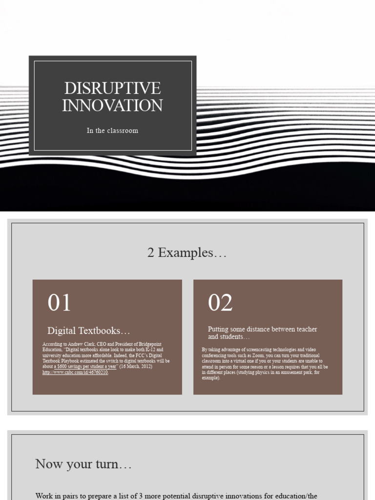 Disruptive Innovation | PDF