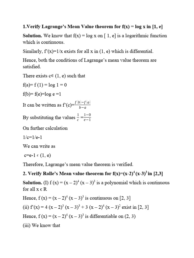 Maths Assignment-1 | PDF | Logarithm | Functions And Mappings