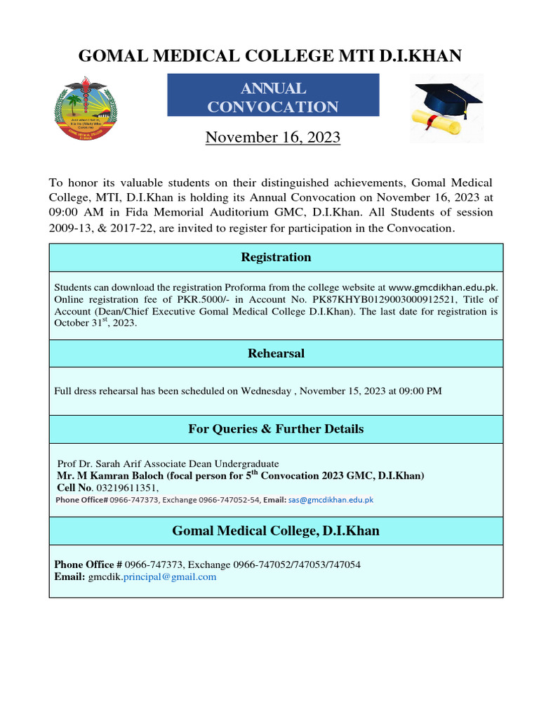 5th CONVOCATION 2023 Combined 123 | PDF