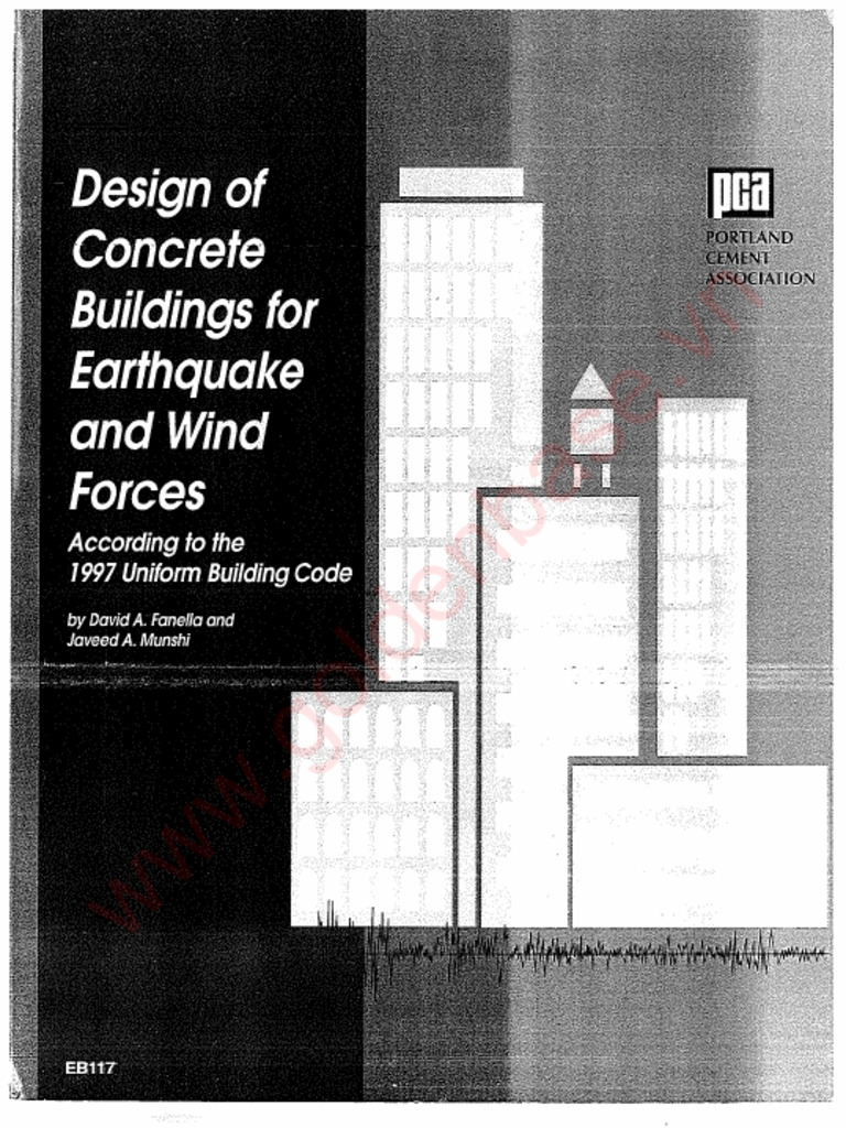 Design of Concrete Buildings For Earthquake and Wind Forces UBC | PDF