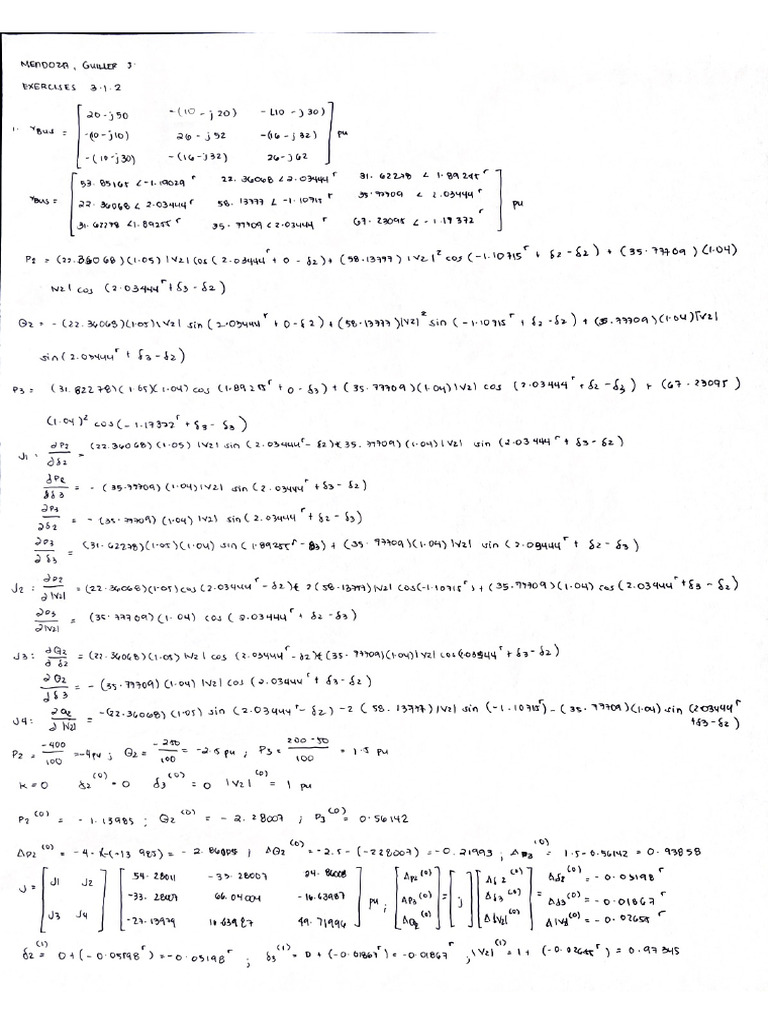 Mendoza G Exercise3.1.2 | PDF
