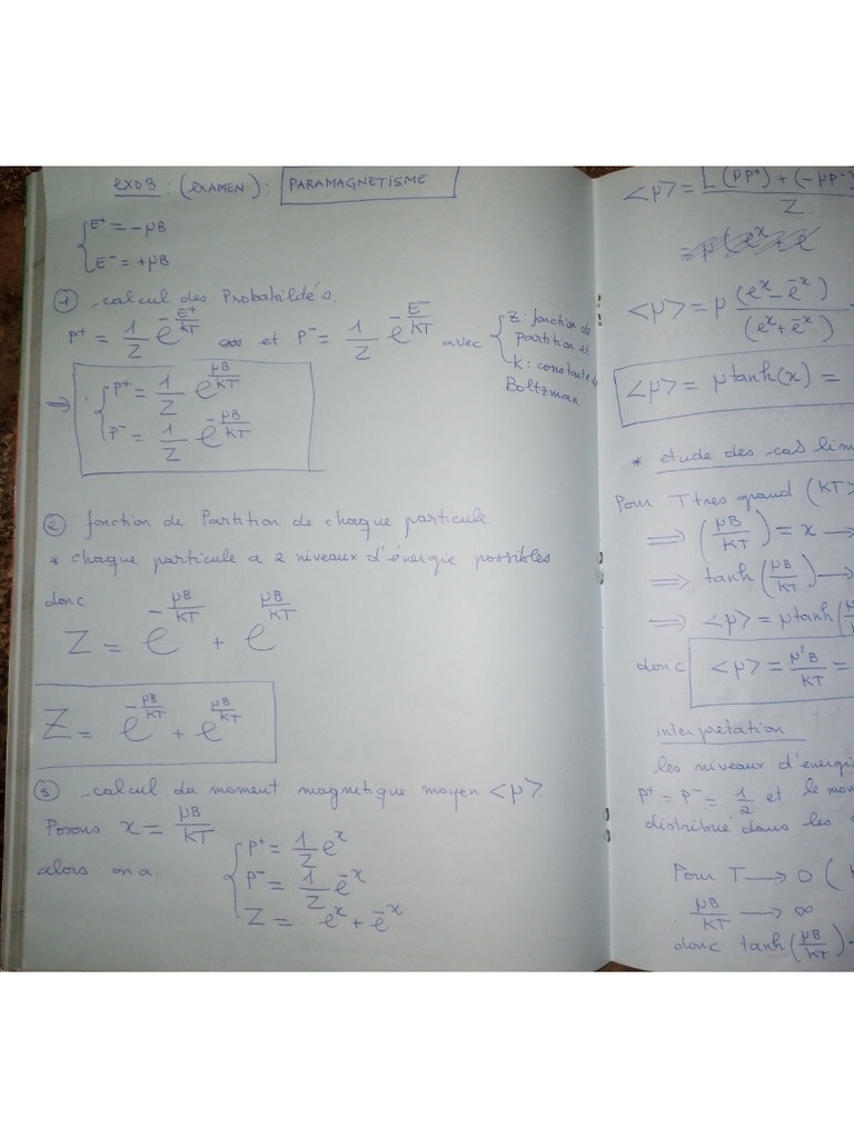 PHYST STAT EXO3 (Examen) | PDF