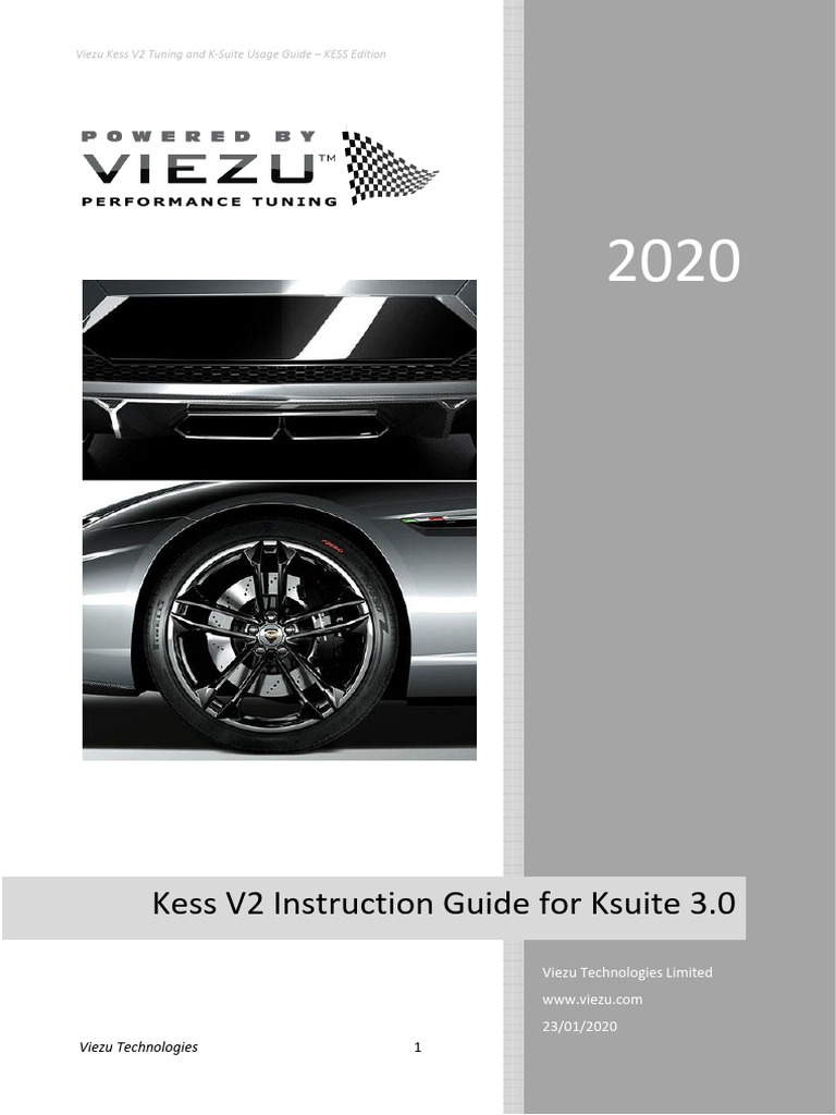 Kess V2 Tuning Guide Ksuite v1 2020 | Download Free PDF | Installation ...