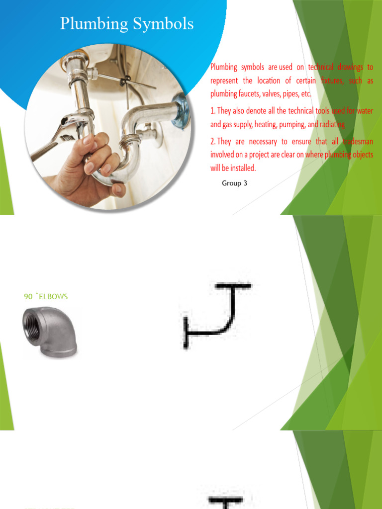 Plumbing PPT Symbols | PDF