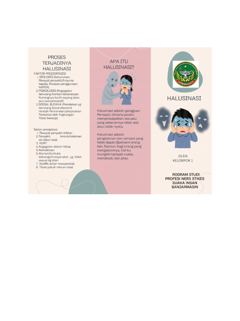Leaflet Halusinasi | PDF
