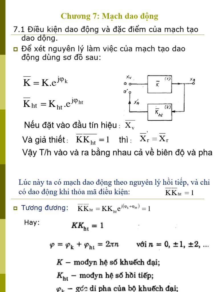 Chuong 7. Mach Dao Dong | PDF