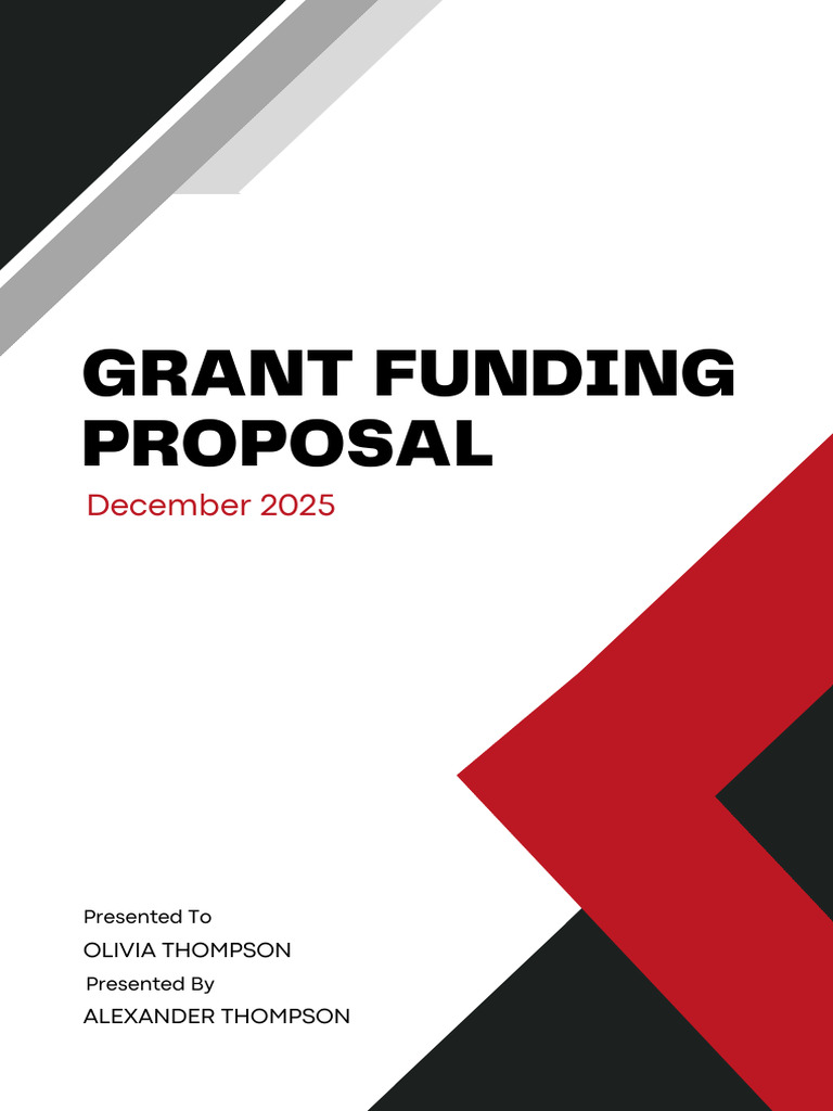 Minimalist Simple Cover Proposal A4 Document | PDF