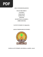 Demonetization Project Class12 Economics | PDF