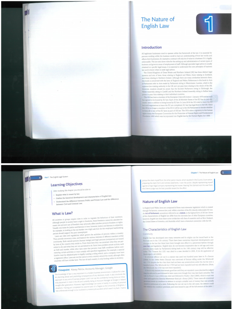 Introduction to Business LAw by Lucy Jones | PDF