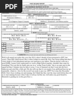 Printable Hurt Feelings Report Form | PDF