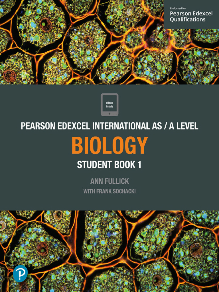 Pearson Edexcel International As A Level Biology Student Book 1 ...