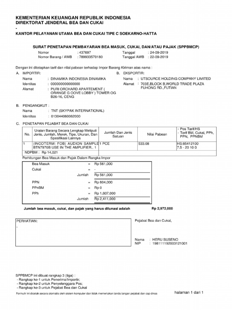 Dinamika Indonesia SPPBMCP | PDF