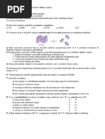 Test Priroda 5 Razred Slicna Pitanja | PDF