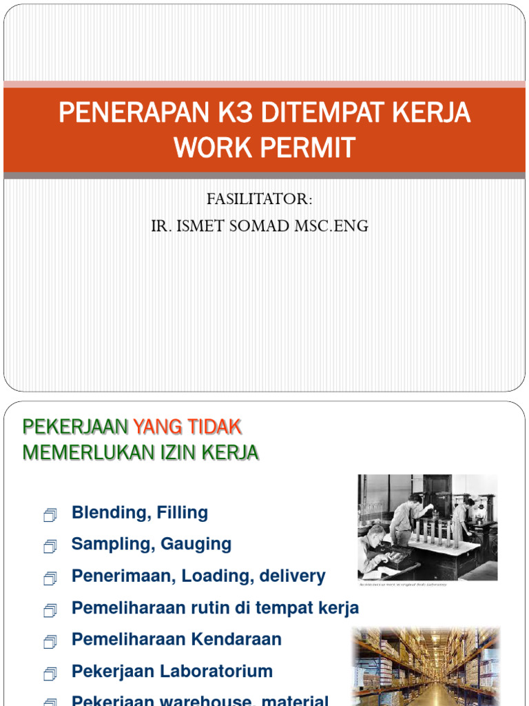 Penerapan K3 dan Izin Kerja di Industri | PDF | Bisnis | Komputer