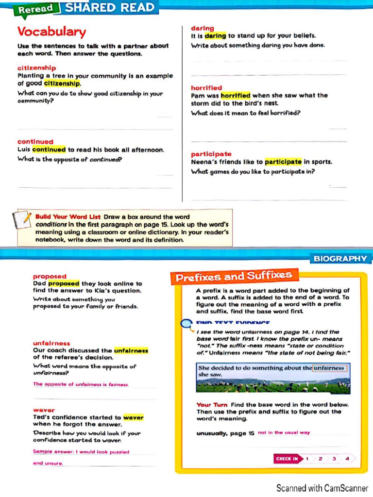 Gr.3 English Content Pages | PDF