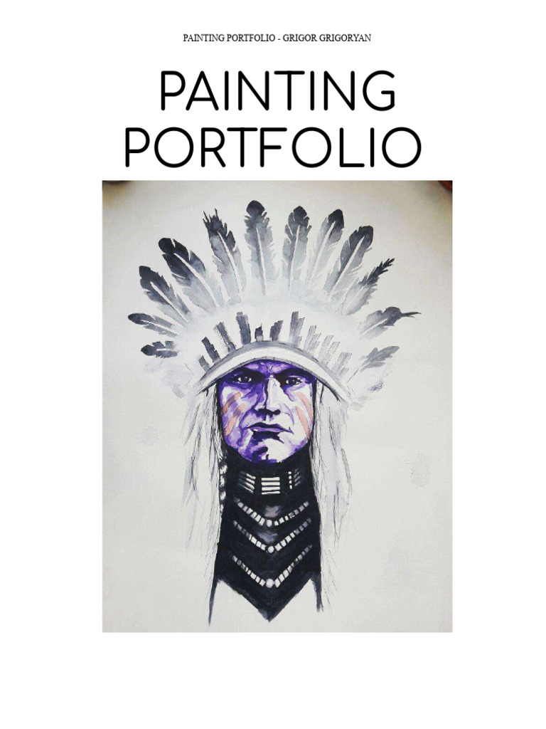 Grigor Grigoryan Painting Portfolio | PDF | Home & Garden