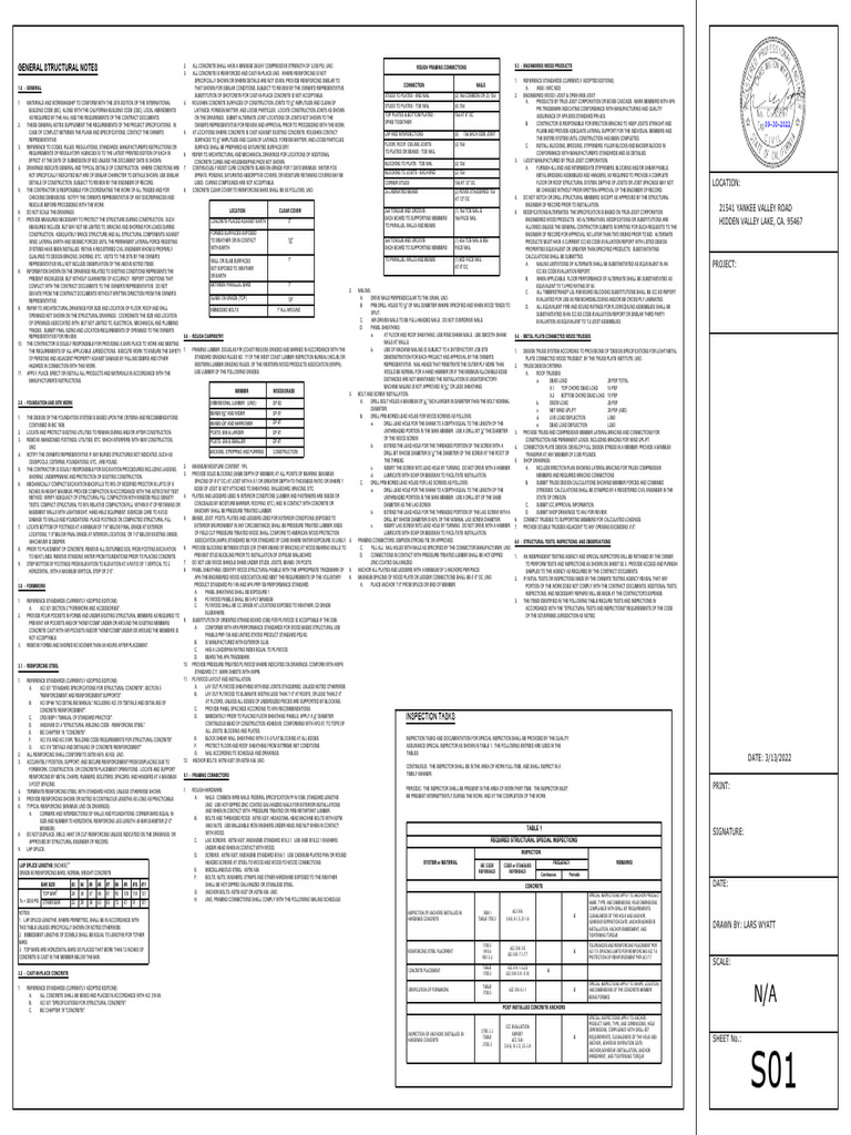 House Structural Plans | PDF | Screw | Truss