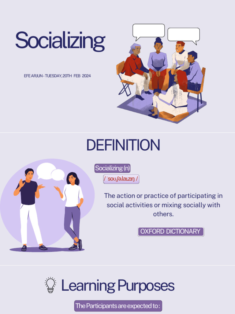 Socializing: Efe Arjun - Tuesday, 20Th Feb 2024 | PDF | Extraversion And Introversion | Human ...