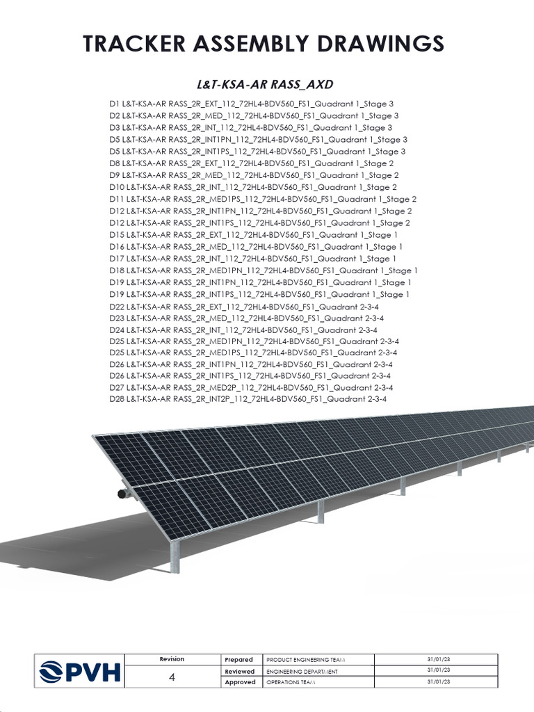 L&T-KSA-AR RASS - AXD Tracker Manual Detail v4 | PDF