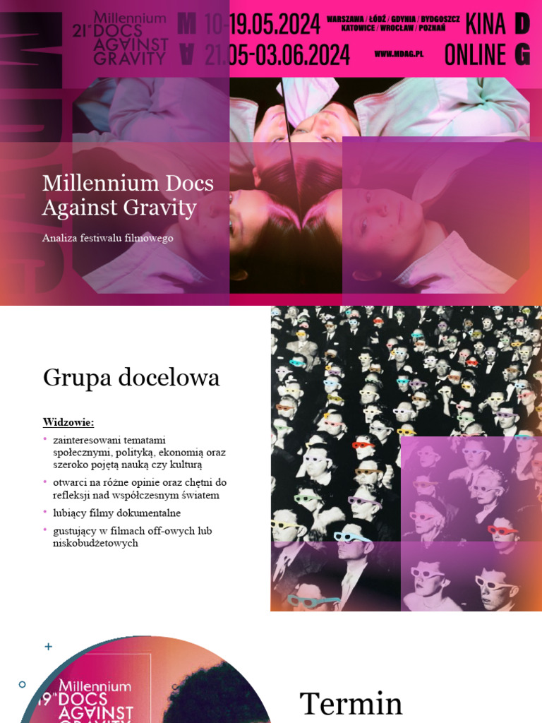 Millennium Docs Against Gravity - Analiza Festiwalu (Jan Serszyński) | PDF