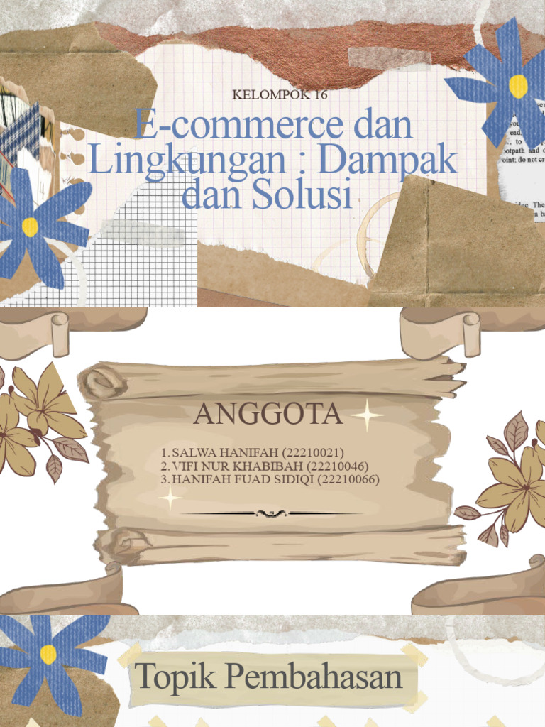 Coklat Kolase Estetik Presentasi Tugas Kelompok | PDF