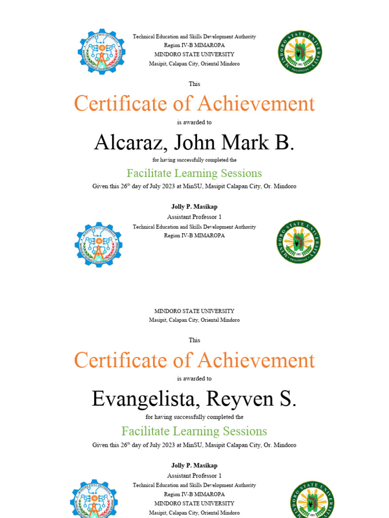 Certificate | PDF