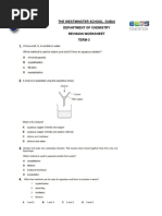 Grade 10 Chemistry Revision Questions | PDF | Chemical Reactions | Acid