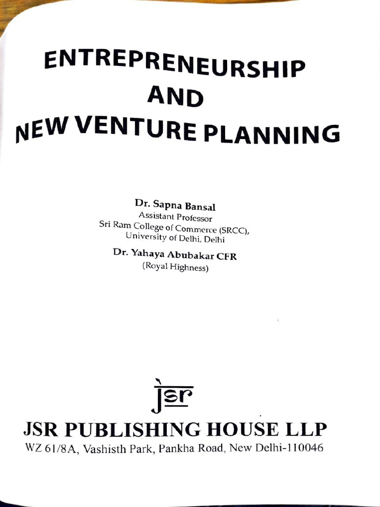 Entrepreneurship Unit | PDF