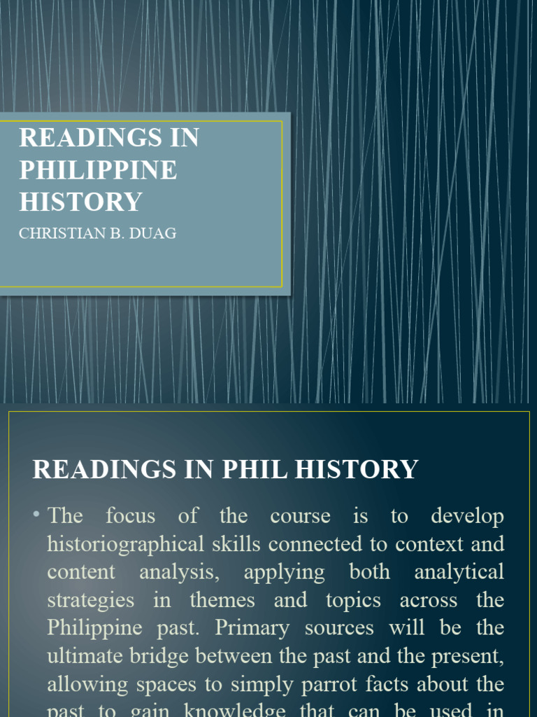 Readings in Philippine History | PDF | Politics | Social Science