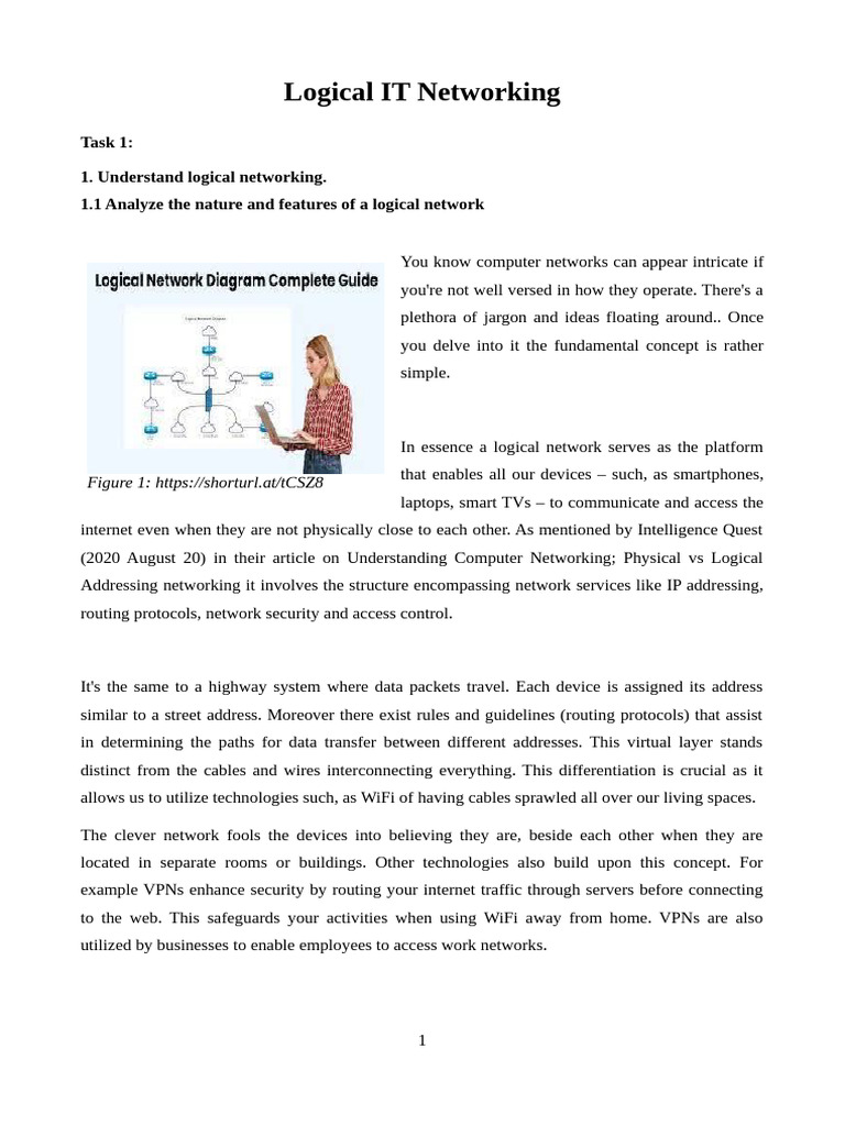 Understanding Logical IT Networking | PDF | Computer Network | Osi Model