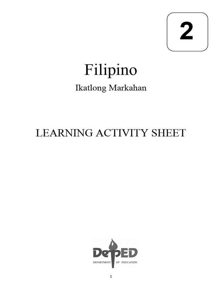 Filipino Las (3RD Quarter) | PDF