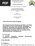 SSS Disability Benefits Overview | PDF | Identity Document | Pension