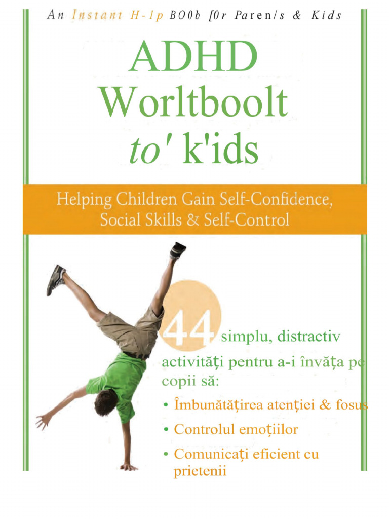 ADHD- Carte de Lucru Pentru Copii (1) | PDF