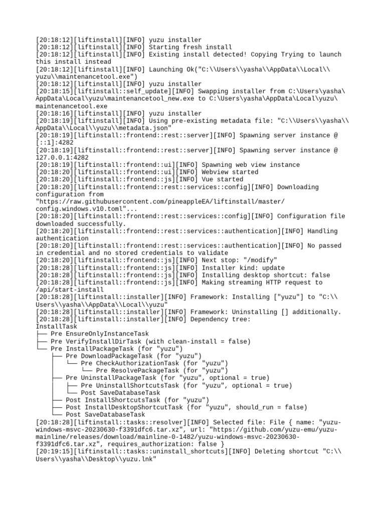 Yuzu Installer | PDF | Web Server | Internet & Web