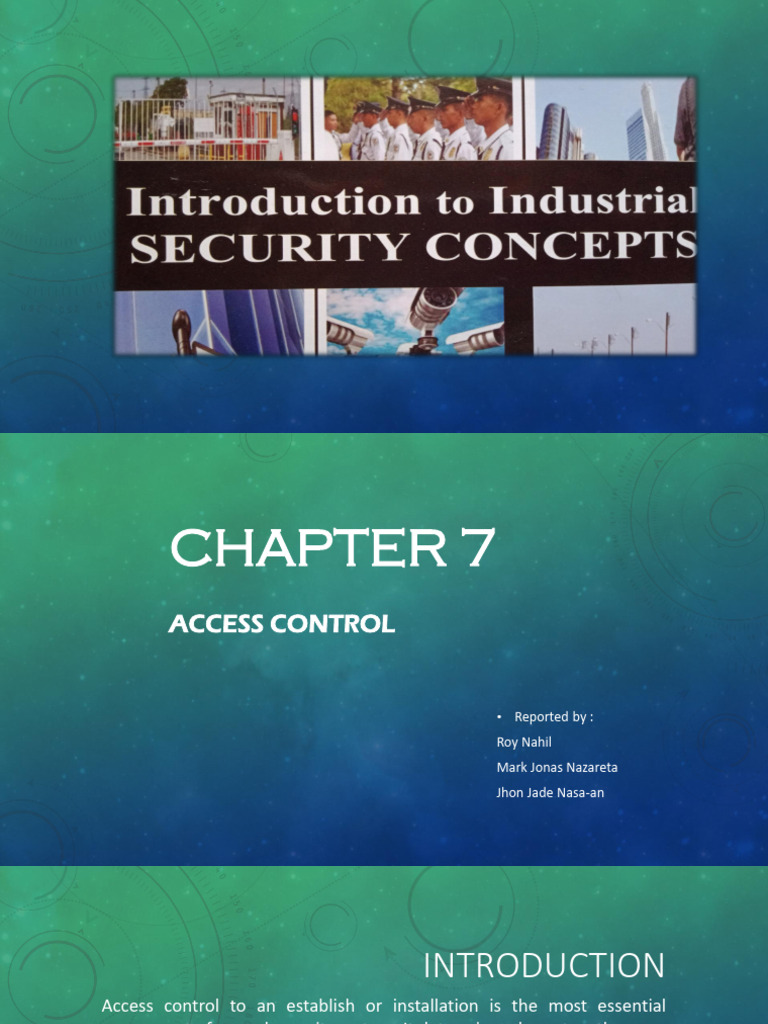 Access Control Report | PDF | Access Control | Security Engineering