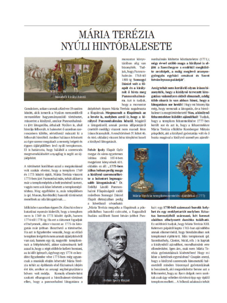 Mária Terézia 1. | PDF